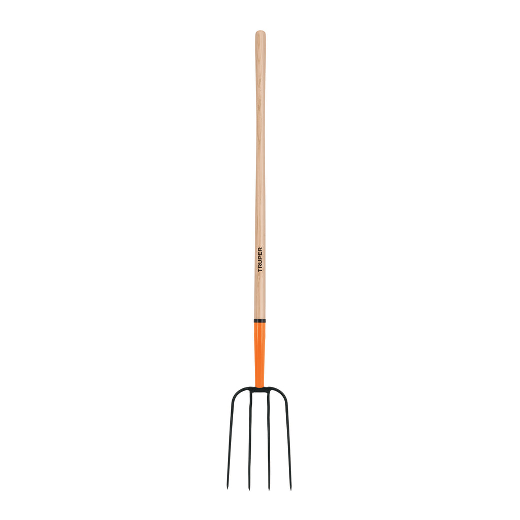 Bieldo Para Paja, 4 Dientes, Mango Largo 48", Truper 11003 | Proveedora ...